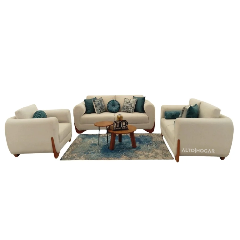 JUEGO DE SALA AMARANTHA 3 - 2 - 1 – ALTO|HOGAR